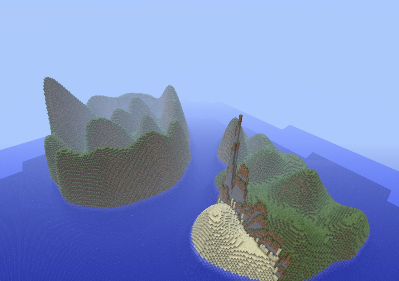 My first world Minecraft Map