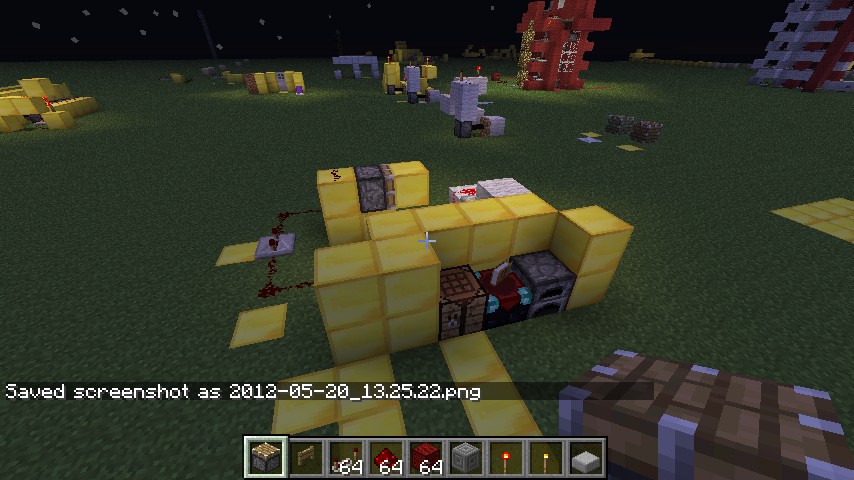 secret entrance using bud switch Minecraft Map