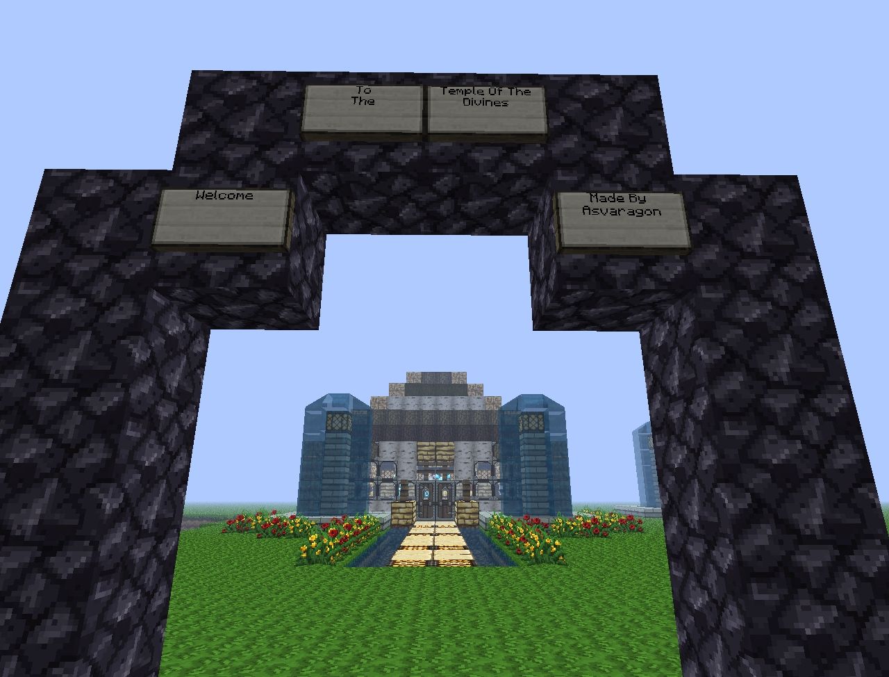 Temple of the Divines Minecraft Map
