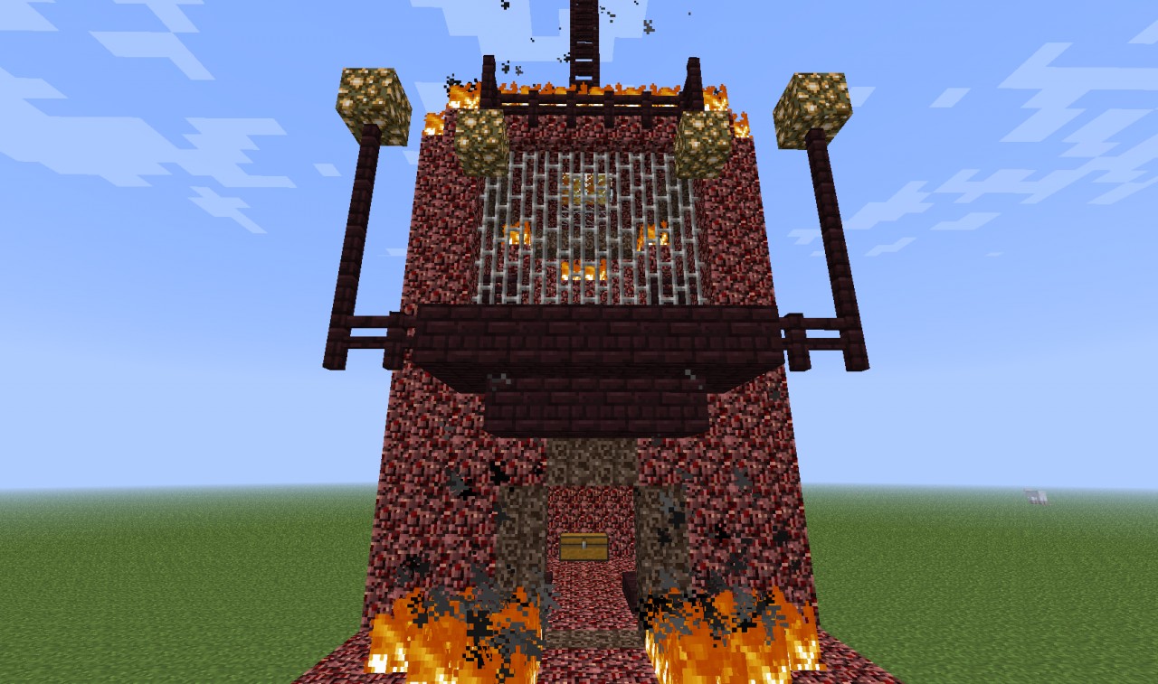 Nether Temple Minecraft Map
