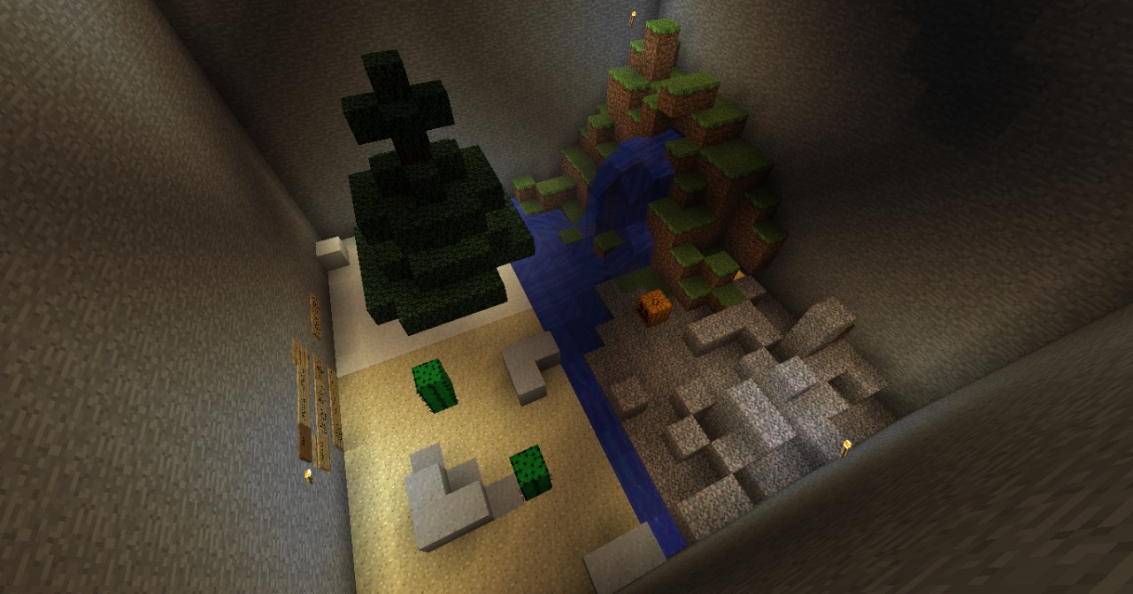 Survival Cube *Fixed* Minecraft Map