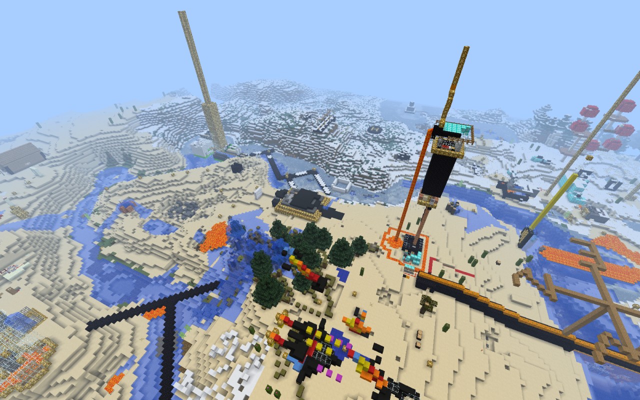 My first world Minecraft Map