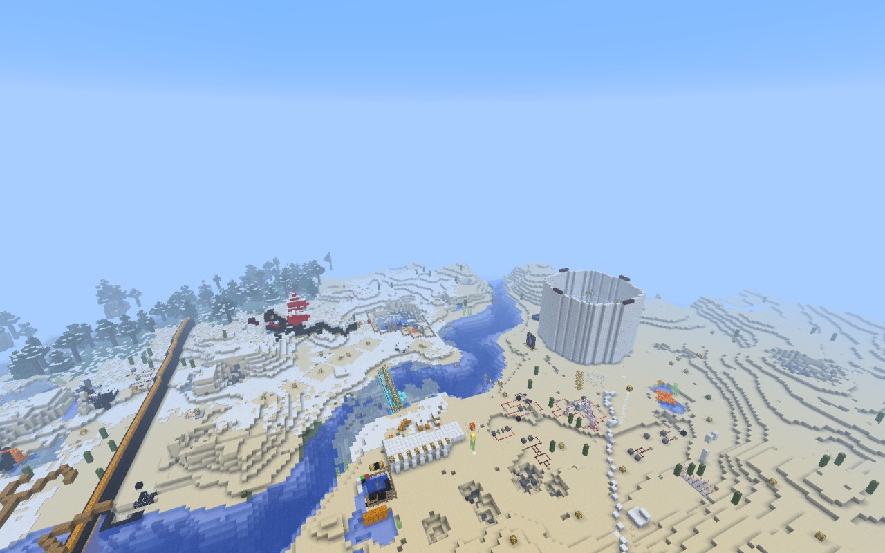 My first world Minecraft Map