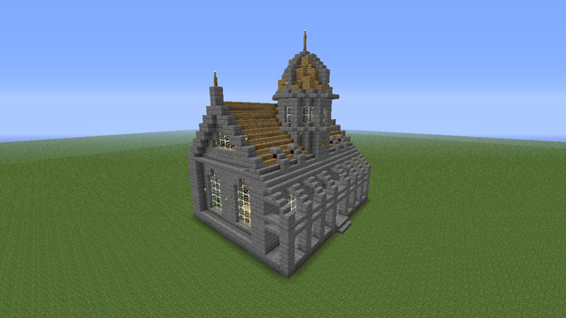 stone Town Hall : Funy Minecraft Map