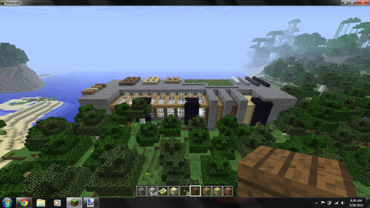 Modern Forest Home Minecraft Map