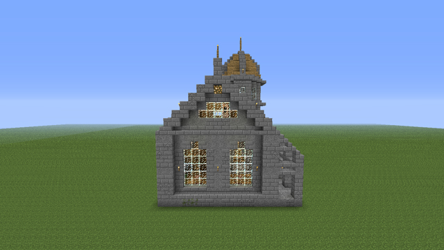 stone Town Hall : Funy Minecraft Map