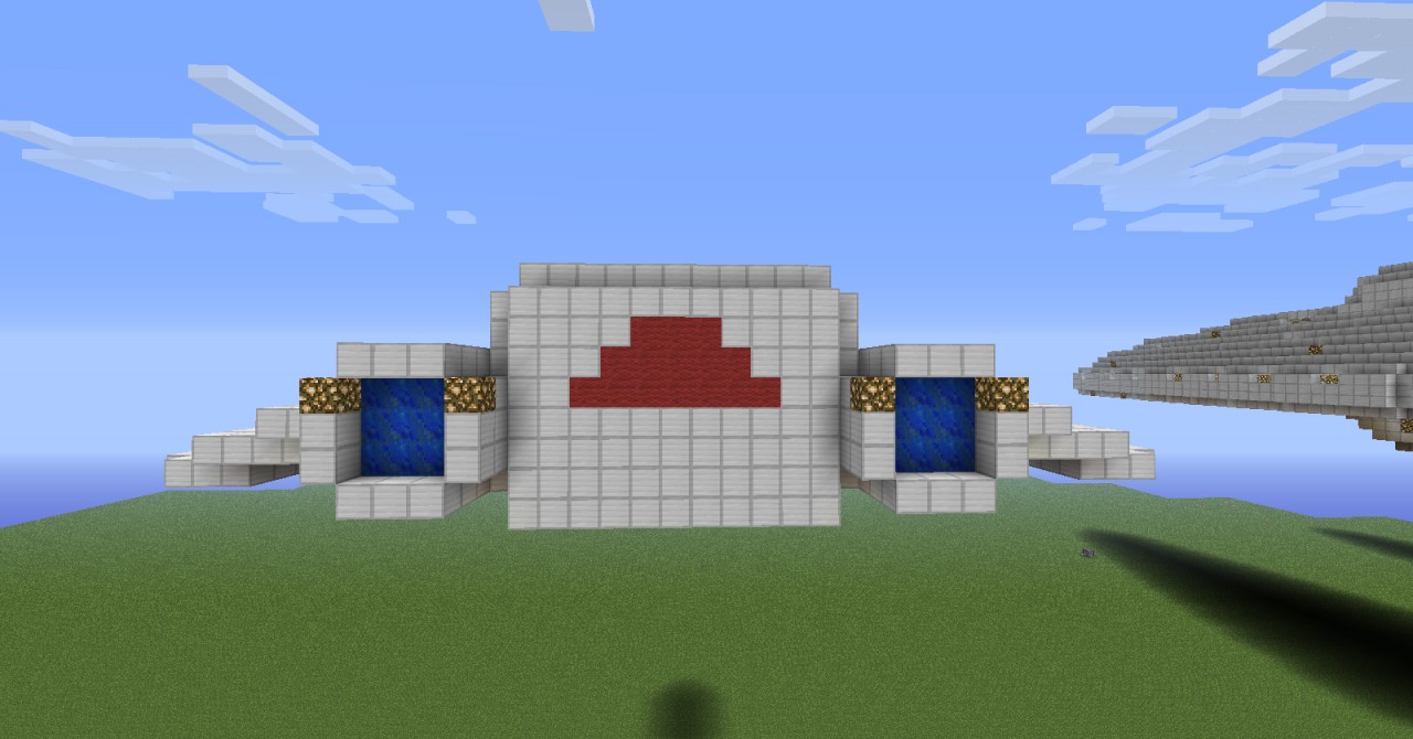 Custom federation war ship Minecraft Map