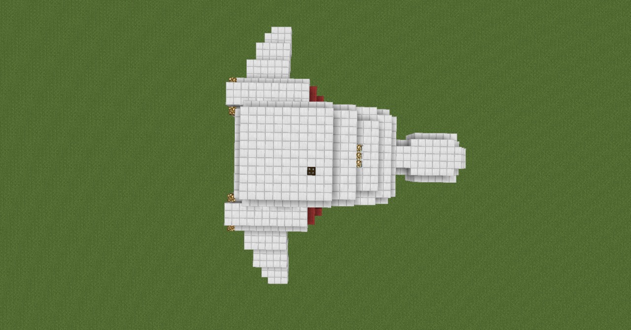 Custom federation war ship Minecraft Map