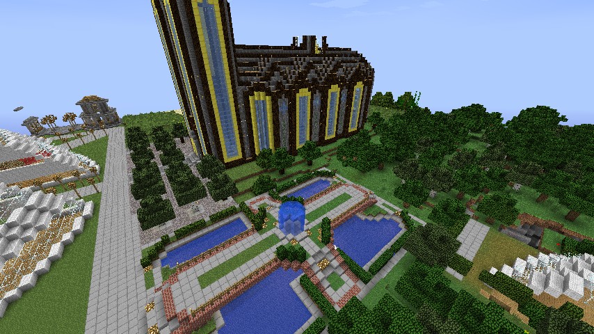 Preview of The Districts; A Hunger Games RPG Minecraft Map