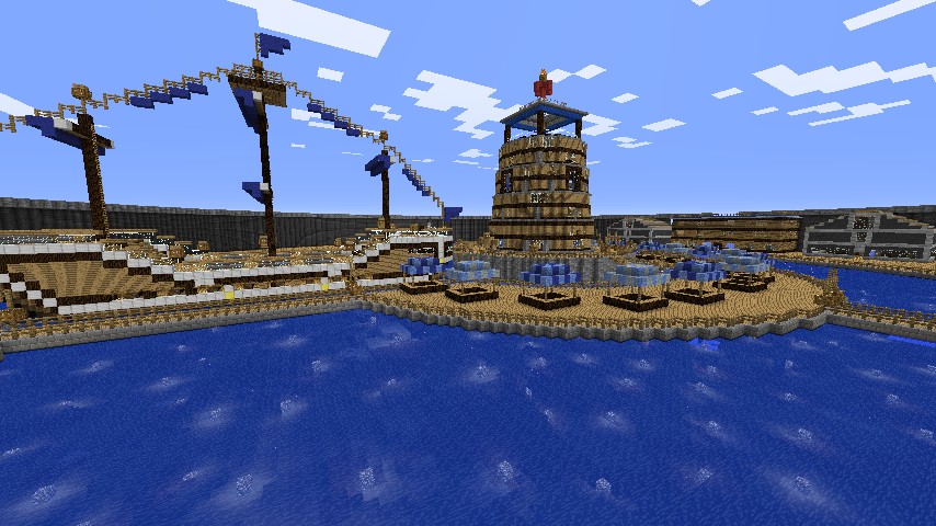 Preview of The Districts; A Hunger Games RPG Minecraft Map