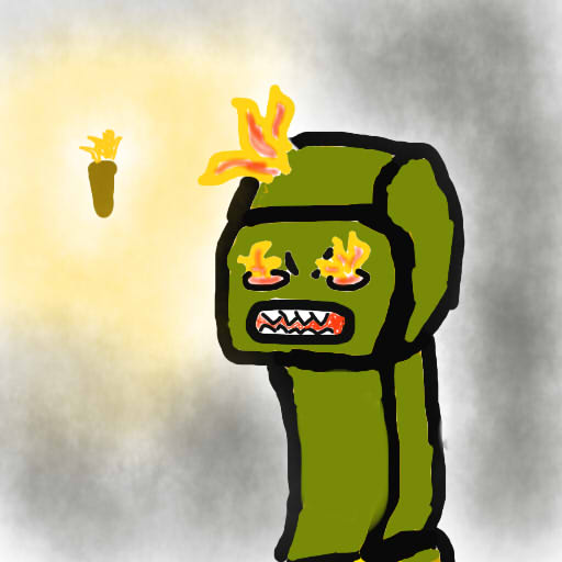 Fire demon creeper