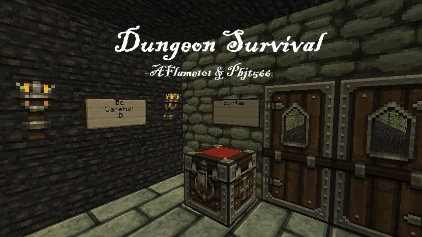 Dungeon Survival Remix Minecraft Map