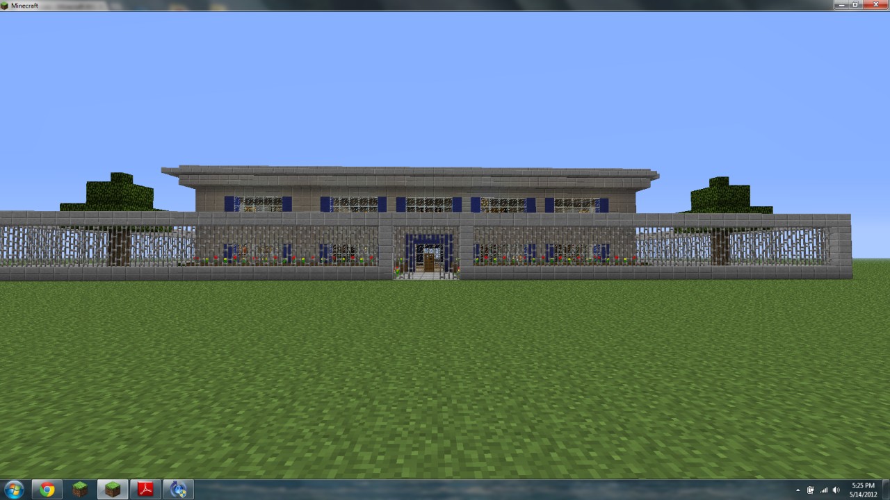 Fenced Mansion Minecraft Map