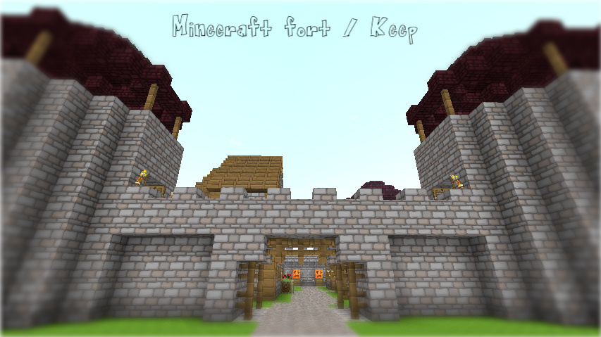 Minecraft Fort / Keep Minecraft Map