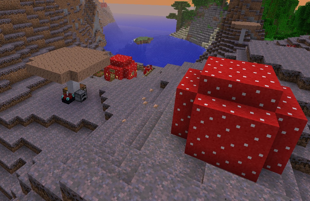 Mushroom Town Minecraft Map