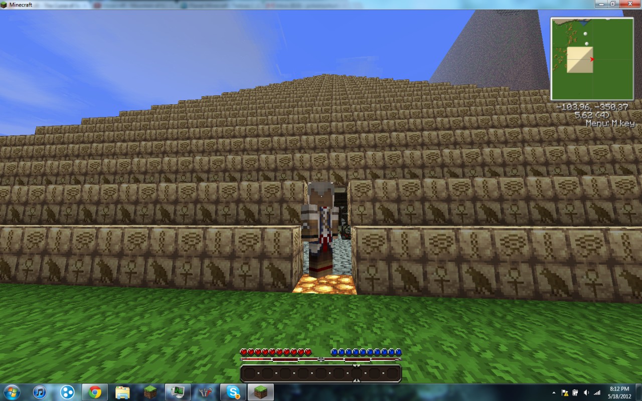 [Mini Map] Pyramid of Doom Minecraft Map