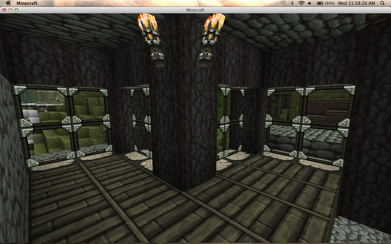 Modern Hillside Mansion Minecraft Map