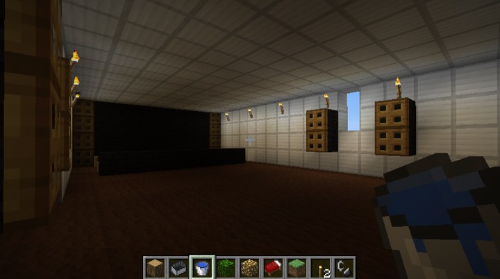 Modern House with a great landscape Minecraft Map