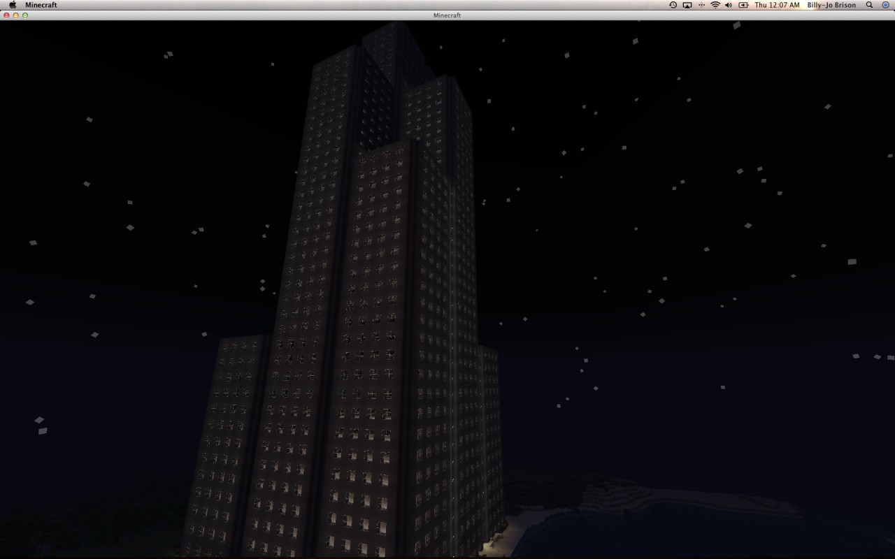 (sort of) Sears Tower Minecraft Map