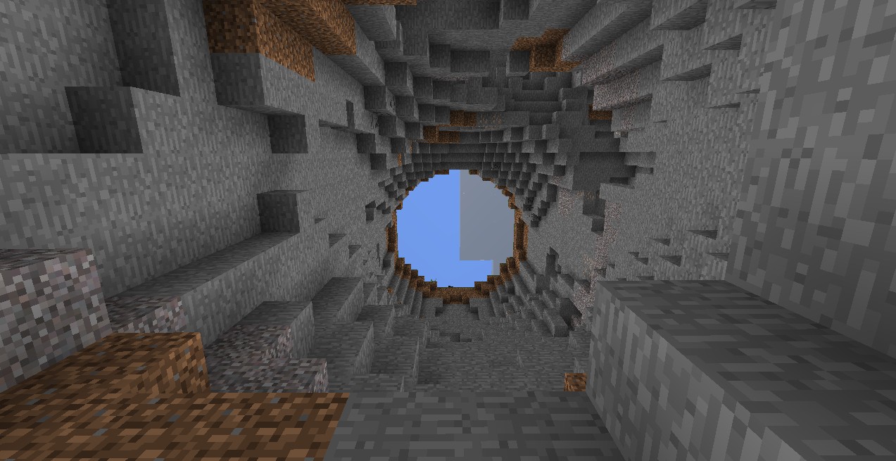 Huge Crater (Seed) Minecraft Map