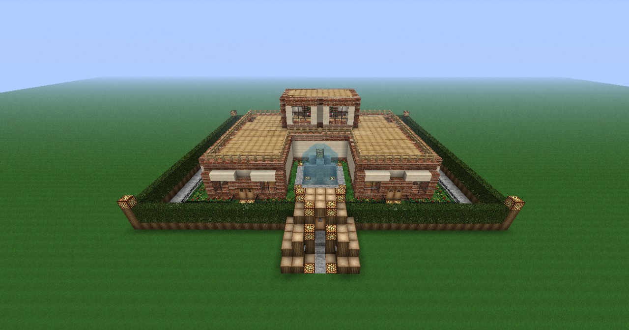Textured House Minecraft Map