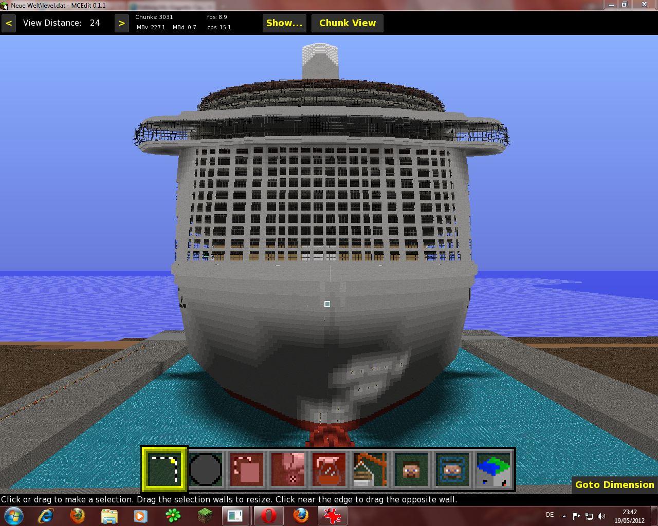 My Gigantic Capitolship Titan Minecraft Map