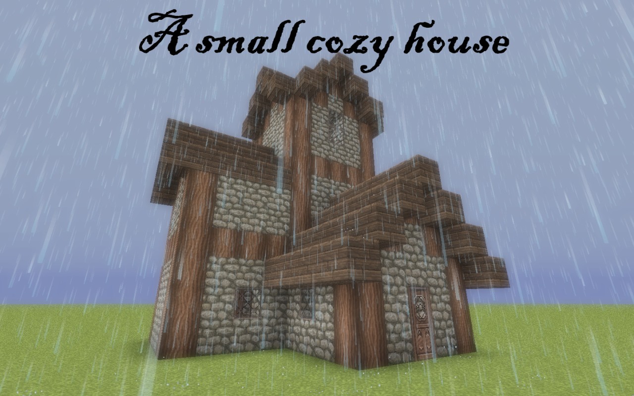a small cozy house Minecraft Map