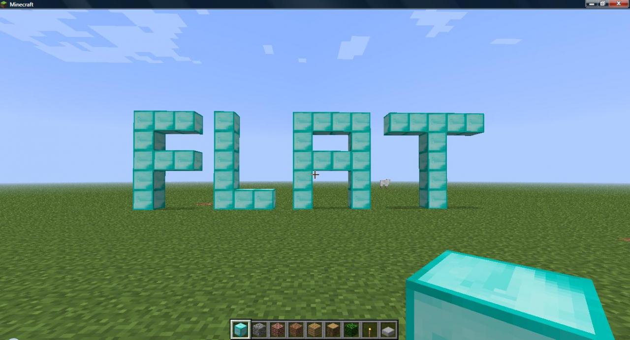 Flat Minecraft Map