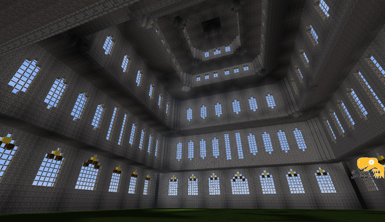 Flat Map Castle Minecraft Map