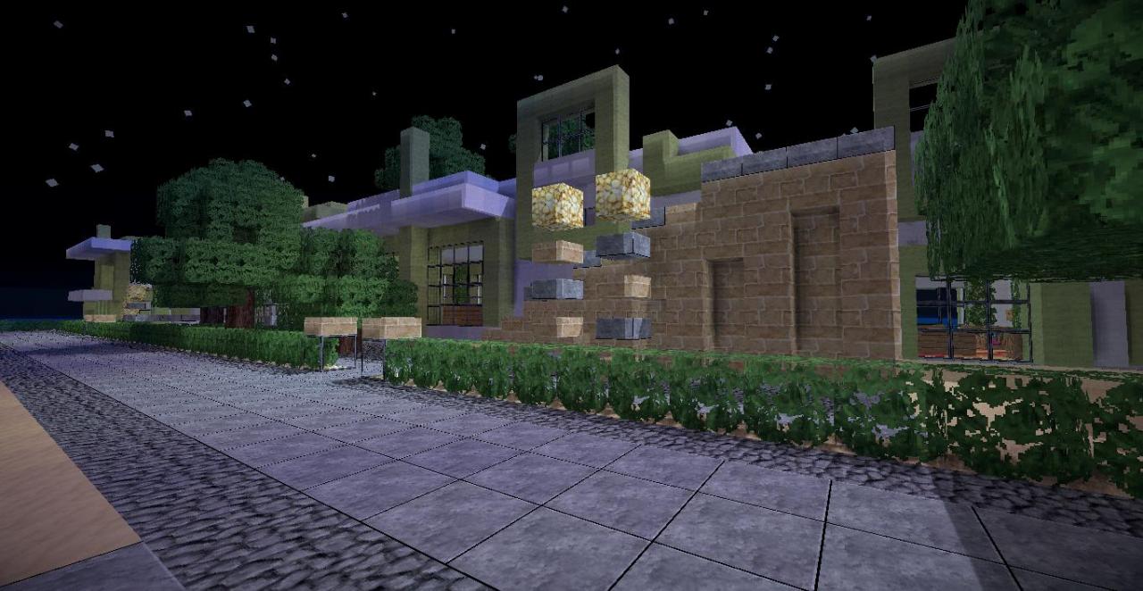 Beach house ~ Desert Home style Minecraft Map