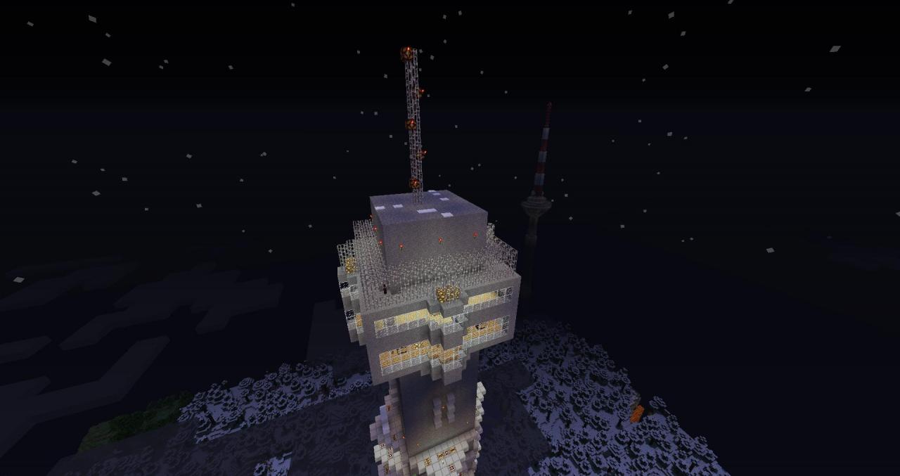 Kaknästornet (Stockholm)1:1 Minecraft Map