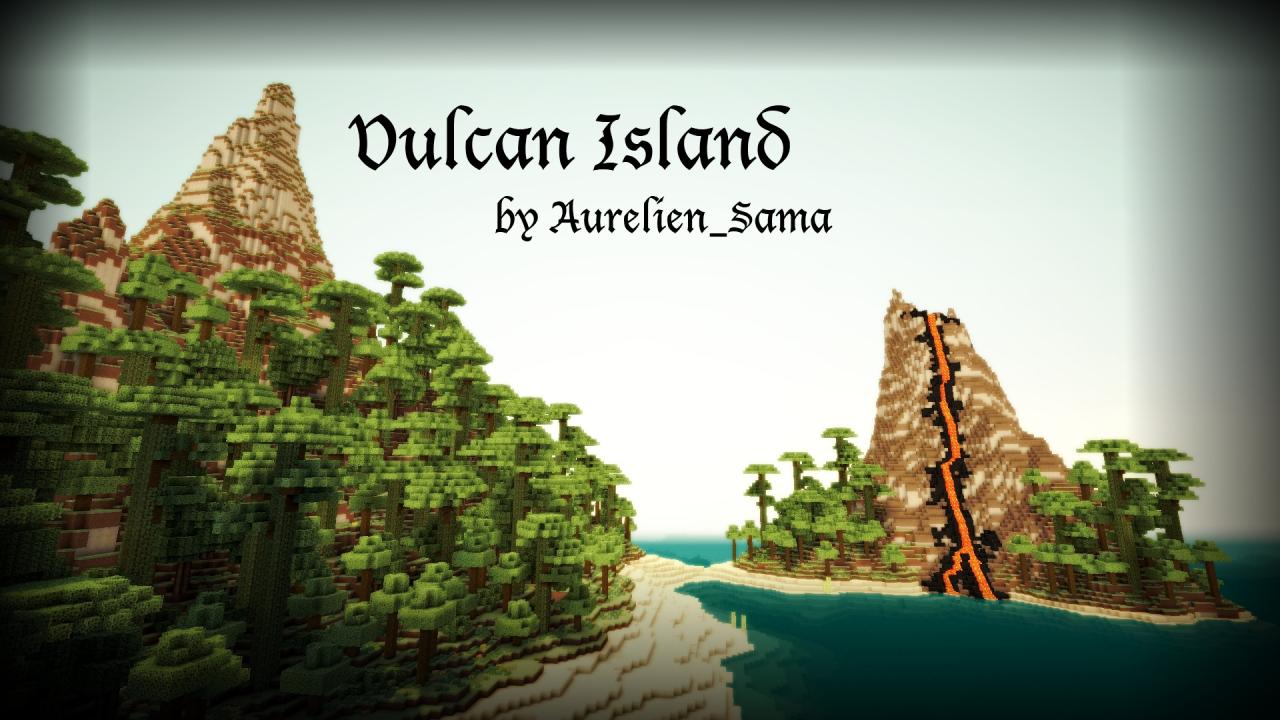 [1.5 Ready!] Vulcan Island - Custom Terrain with volcano ( Objectifs ...