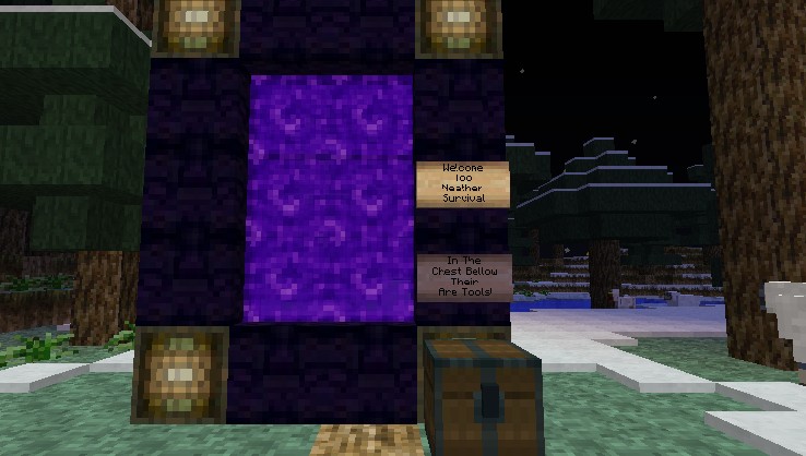 Neather Survival Minecraft Map