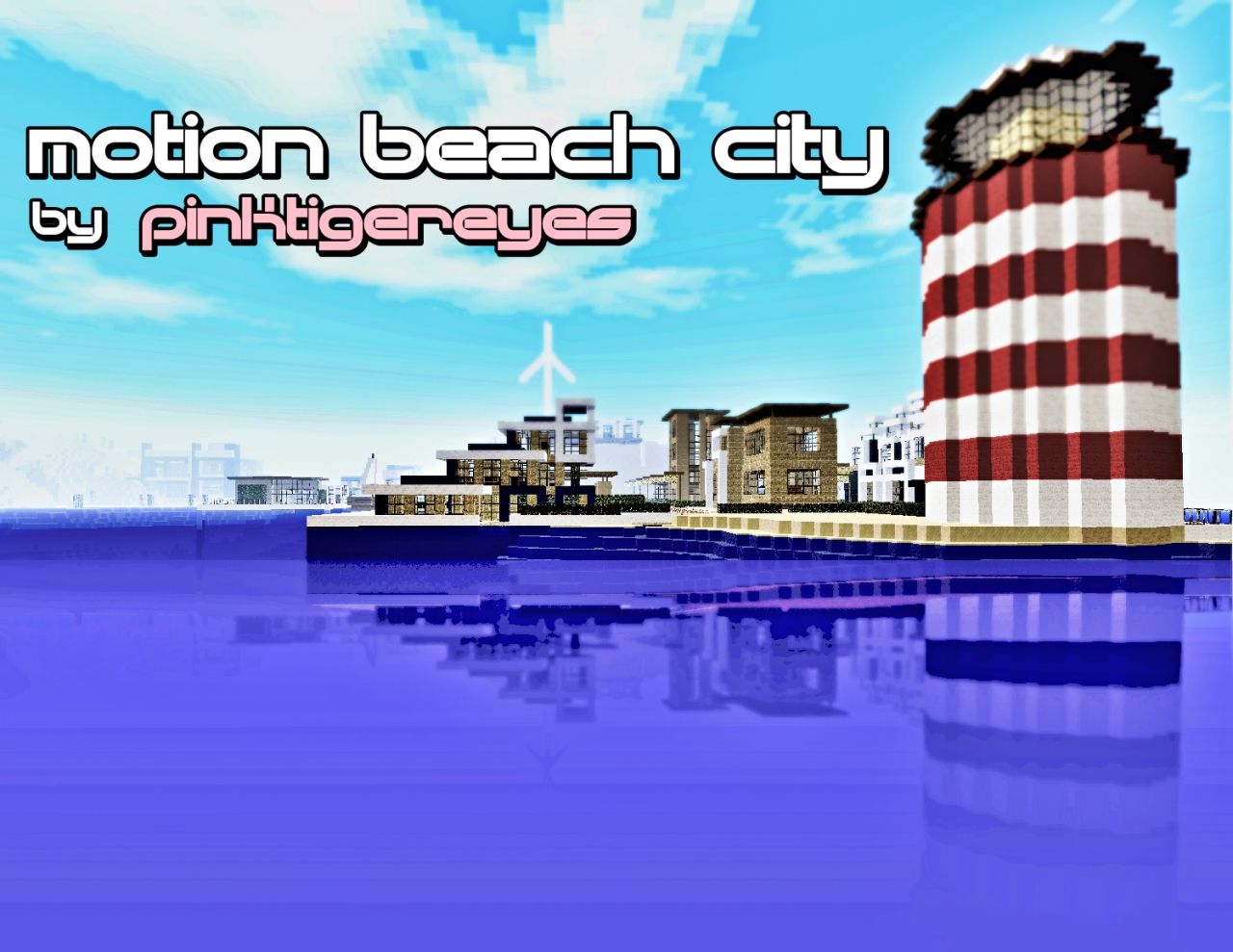 MOTION BEACH CITY Minecraft Map
