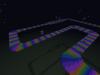 SNES Rainbow Road Minecraft Map