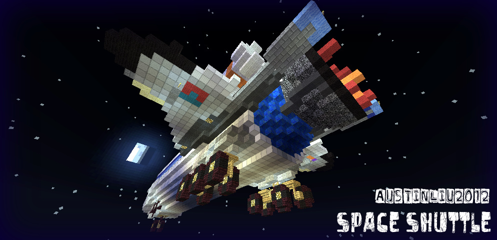 My space shuttle Minecraft Map