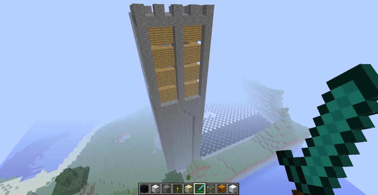 small scale cathedral Minecraft Map