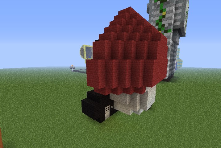 3D Sprite Statues/ Houses Minecraft Map