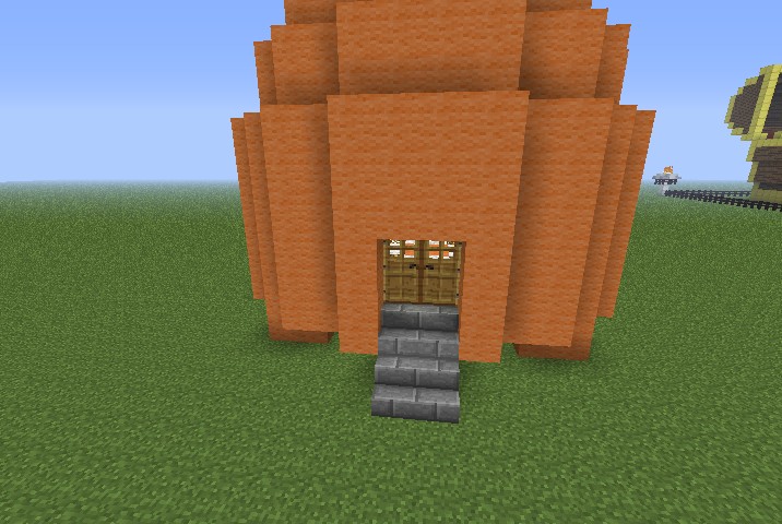 3D Sprite Statues/ Houses Minecraft Map