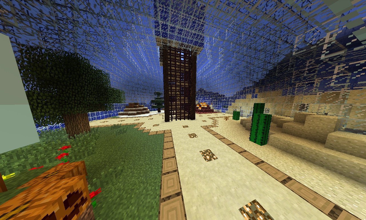 podwodna kula biomowa :) Minecraft Map