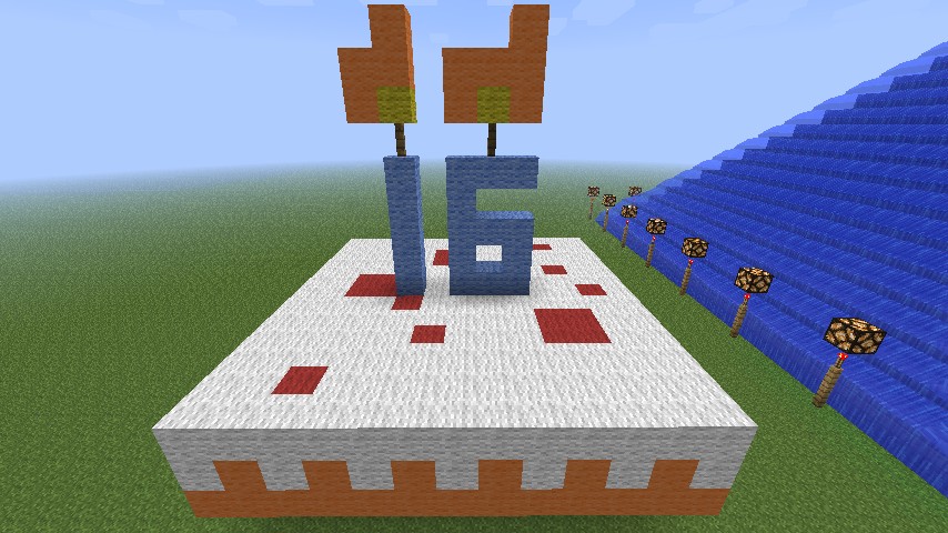 Birthday Cake Minecraft Map