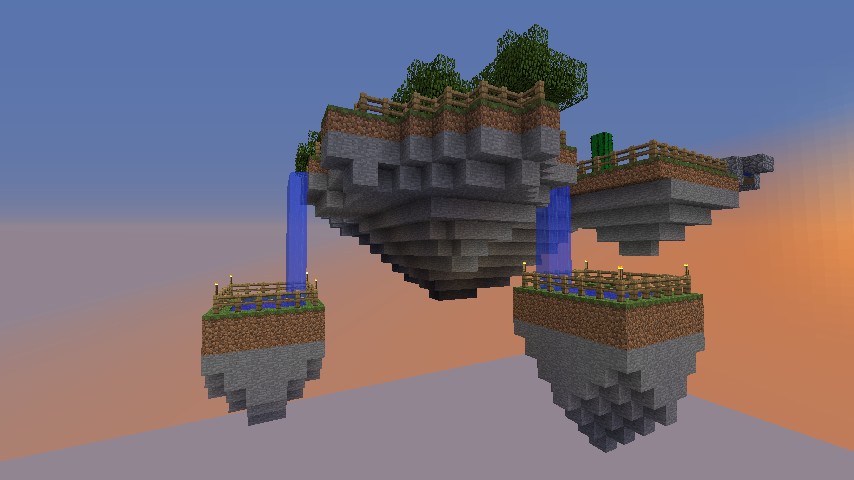 Skyworld sword Minecraft Map