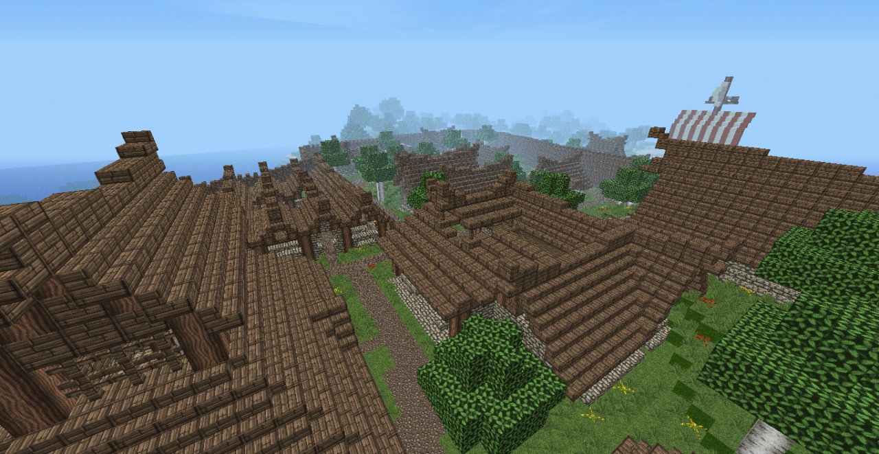 Nordic Village Minecraft Map