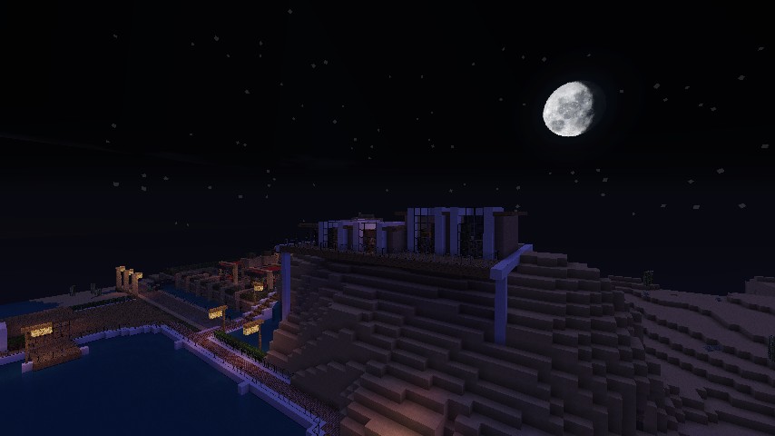 MOTION BEACH CITY Minecraft Map