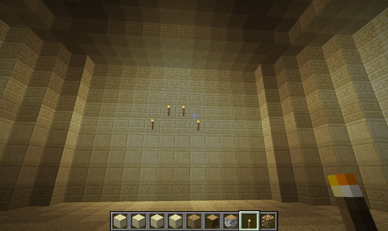 sandstone building Minecraft Map