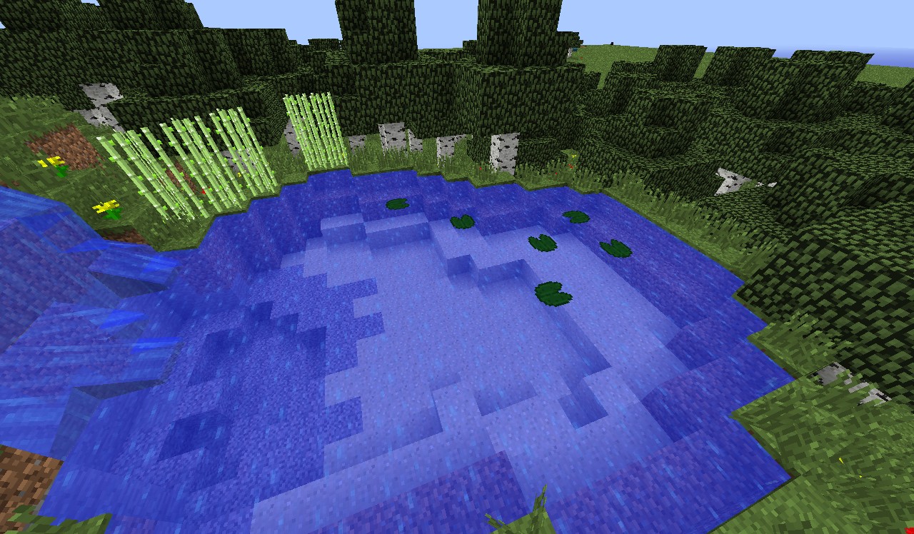 93 Block Tall Hand Built Mountain Minecraft Map