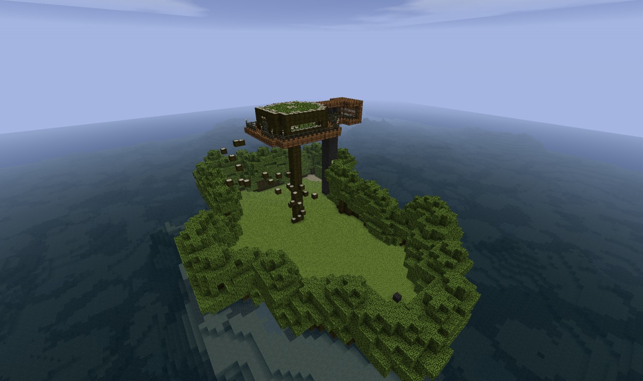 Stilt House Survival Minecraft Map