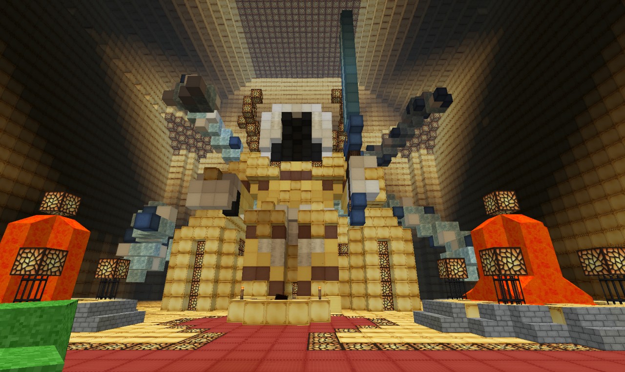 gold palace Minecraft Map