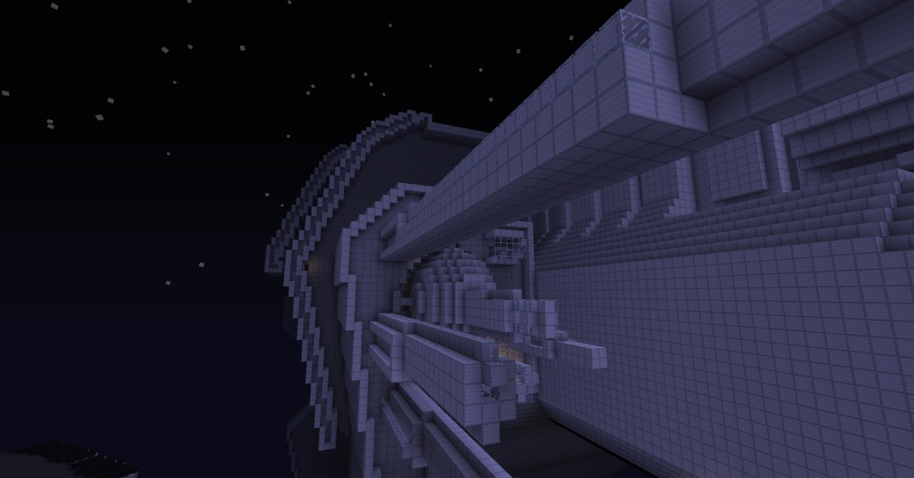 Huge Spaceship by Elmo114! Minecraft Map