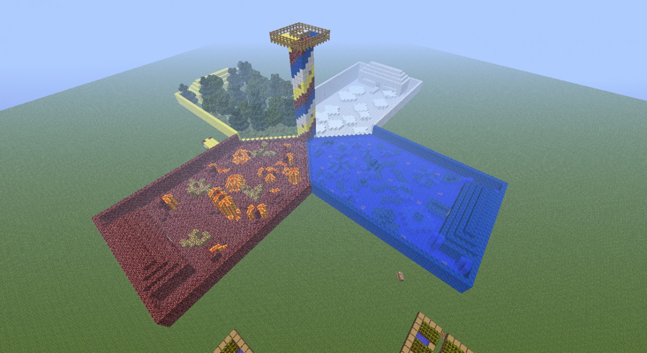 Elemental PVP Arena Minecraft Map